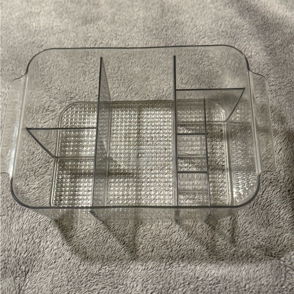 Storage & Organization | Clear Plastic Organizer With Dividers | Poshmark